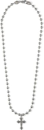 Emanuele Bicocchi Halskette mit Kreuzanhänger - Silber