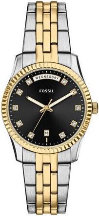 Fossil Uhr Scarlette ES5458 Goldfarben