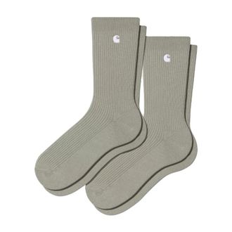 Carhartt Work in Progress unisex, Sous-v&ecirc;tements, Vert, Taille: ONE Size Chaussettes Madison Pack (Lot de 2)