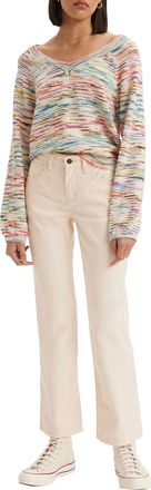 Levi's Damen Middy Ankle Boot Jeans, White Smoke, 28W / 29L