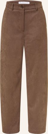 Raffaello Rossi Raffaello Rossi 7/8-Hose Phibi In Lederoptik braun