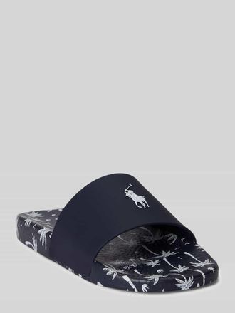 Polo Ralph Lauren Badeschuhe mit Allover-Muster auf der Sohle
