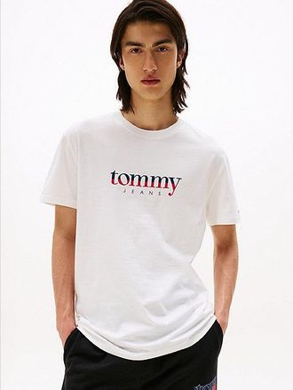 Tommy Hilfiger T-shirt col ras-du-cou en jersey à logo