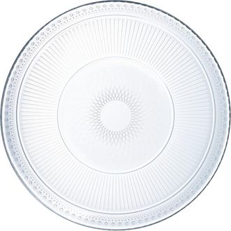 Luminarc ARC N4121 Louison Teller flach, 32.5cm, Glas, transparent, 4 St&uuml;ck