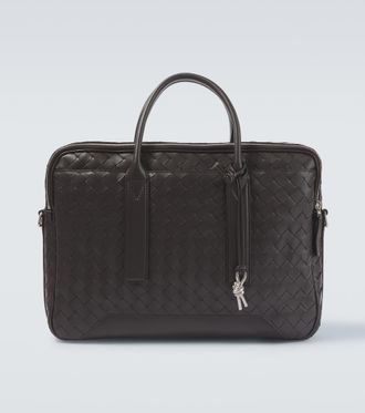 Bottega Veneta Aktentasche Getaway aus Leder