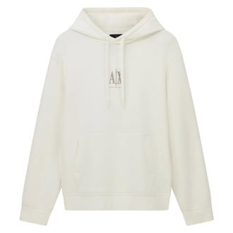 A|X Armani Exchange Pullover Hoodie Sweatshirt - - Sweatshirts & Hoodies - Herren - Wei&szlig; - M