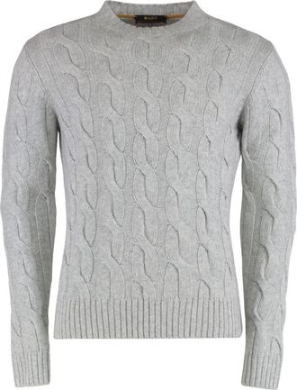 Moorer Homme, Pulls, Gris, Taille: M Tricots