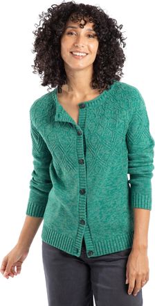 Weird Fish Caballo Strickjacke f&uuml;r Damen (Gr&uuml;n)