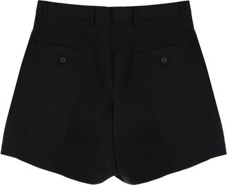 Rick Owens New Wool Shorts - Black