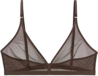 Arket Weicher Mesh-BH -Braun