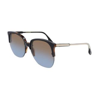 Victoria Beckham Femme, Accessoires, Noir, Taille: ONE Size Acetate Square Frame Lunettes de soleil