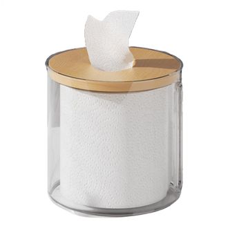 Generic Taschentuch-Aufbewahrungsbox, Taschent&uuml;cher-Organizer, kompakte Taschent&uuml;cherbox, Papier-Organizer auf Rolle, transparent