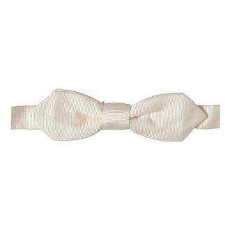 Dolce & Gabbana Vorgebundene Fliege - - Accessories - Herren - Wei&szlig; - ONE SIZE