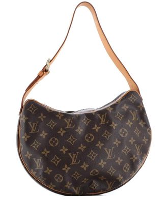 Louis Vuitton Croissant Handbag Monogram Canvas PM hobo bag - Marron