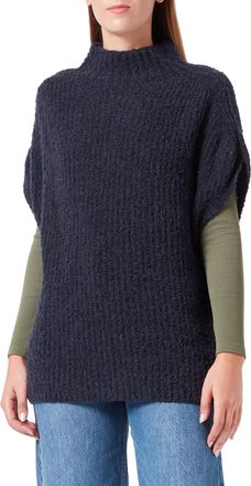 Bugatti Damen Pullunder mit leichtem Turtleneck aus Einer Alpaka-Wollqualit&auml;t