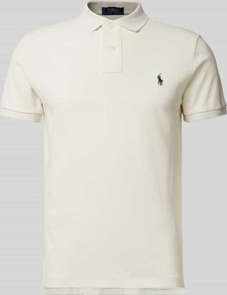 Polo Ralph Lauren Slim Fit Poloshirt mit Label-Stitching