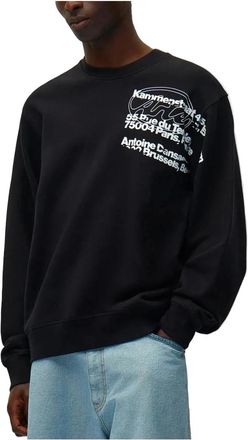 Arte Homme, Sweatshirts et sweats &agrave; capuche, Noir, Taille: L Address Crewneck