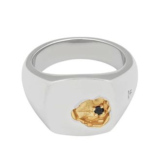 Tom Wood unisex, Accessoires, Gris, Taille: 58 MM Rings