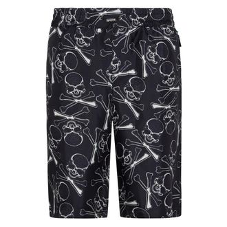 Philipp Plein Skull Bones Shorts - - Shorts - Herren - Schwarzk - 2XL