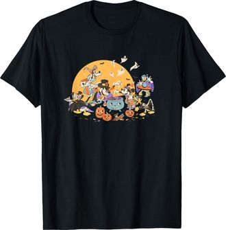 Disney Mickey and Friends Halloween Retro T-Shirt