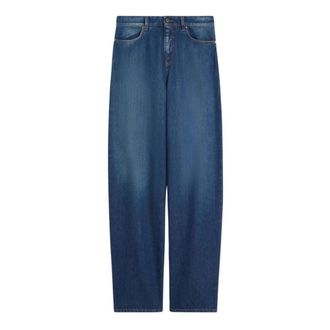 Max Mara Denim Baggy Jeans - - Jeans - Damen - Blau - XS