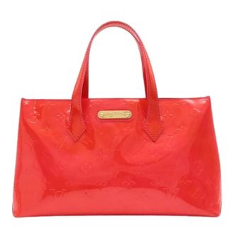 Louis Vuitton Sac fourre-tout Monogram Vernis Pre-owned - Femme - Pre-owned - Rouge - Taille: ONE Size