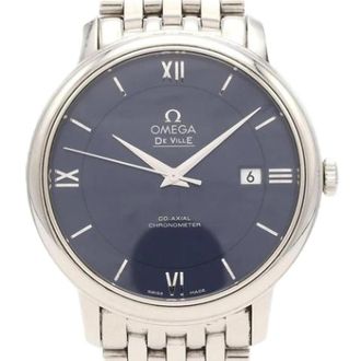 Omega Pre-owned Vintage Wristwatch - - Pre-owned - Herren - Blau - ONE SIZE