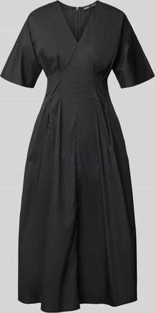 Mango Midikleid aus Baumwoll-Lyocell-Mix Modell WORK