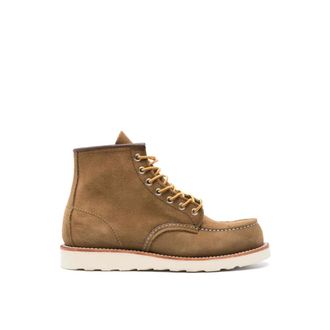 Red Wing Shoes Homme, Chaussures, Beige, Taille: 42 1/2 EU Bottines Classiques en Cuir Moc