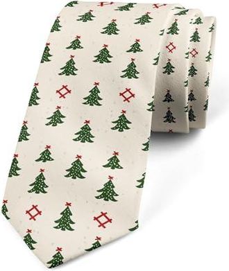 Generic Cravate Vert Beige Rouge Fine Cravates Tendance Cravate Pour Homme Pour L&Eacute;cole &Eacute;v&eacute;nements C&eacute;l&eacute;brations