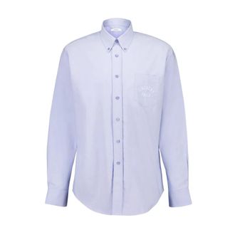 Givenchy Oxford Cotton Shirt - - Shirts - Herren - Blau - L