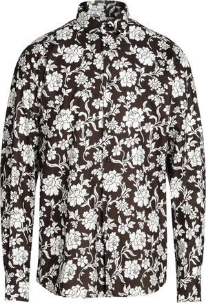 8 by YOOX VISCOSE REGULAR FIT LONG SLEEVES SHIRT