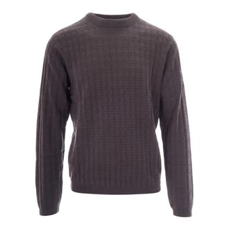Emporio Armani Rundhals-Strickpullover - - Knitwear - Herren - Grau - S