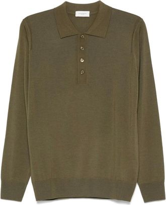 Paolo Pecora Herren, Oberteile, Grün, LGröße