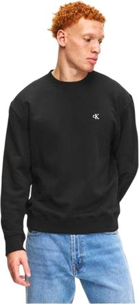 Calvin Klein Sweatshirt f&uuml;r Herren, gerippt (Schwarz)