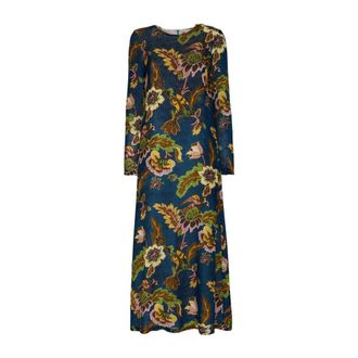 La DoubleJ Lang&auml;rmeliges Swing-Kleid - - Dresses - Damen - Mehrfarbig - XL