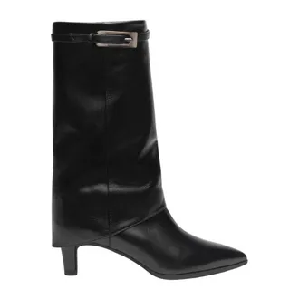 Nero Giardini Calvina Low Heel Long Boot - - Shoes - Damen - Schwarzk - 37 EU