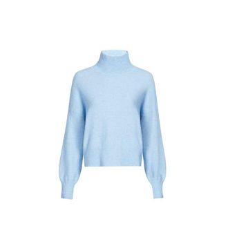 Sams&oslash;e & Sams&oslash;e Pull col montant en laine m&eacute;lang&eacute;e