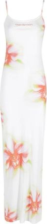 Casablanca Femme, Robes, Multicolore, Taille: 36 FR Glitch Orchid Soft Ribbed Maxi Dress