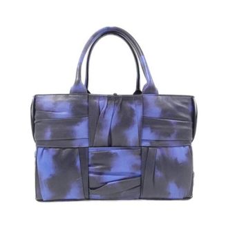 Bottega Veneta Sac &agrave; main en cuir Pre-owned - Femme - Pre-owned - Bleu - Taille: ONE Size