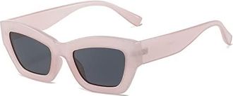 Generic 2025 Designer Square Small Frame Lunettes de soleil tendance pour hommes et femmes Photographie de rue Vacances en plein air (couleur : C, taille : mo