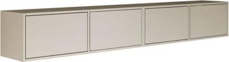Selsey Selsey Framme - H&auml;ngendes TV-Board mit vier Klappen 200 cm, Kaschmirgrau