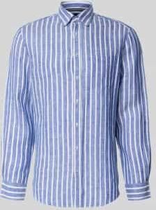 Christian Berg Slim Fit Freizeithemd aus reinen Leinen