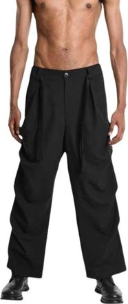 La Haine Inside Us Homme, Pantalons, Noir, Taille: M Gutters Wide Pantalons