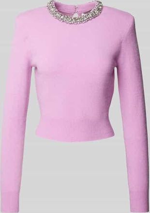 Self Portrait Pullover mit Woll-Anteil