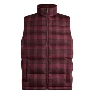 Etro Gilet Matelass&eacute; &agrave; Carreaux - Homme - Vestes - Brun - Taille: 3XL