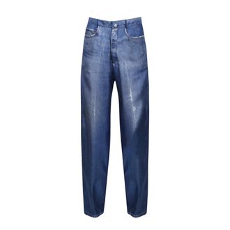 Jucca Femme, Jeans, Bleu, Taille: 40 FR Wide Jeans