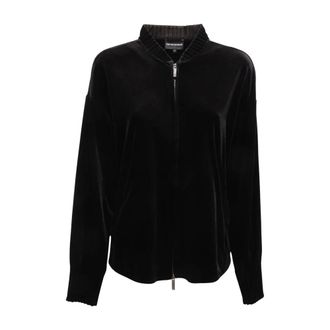 Armani Damen, Jacken, Schwarzk, LGr&ouml;&szlig;e