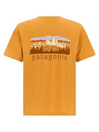 Patagonia Fitz Roy Foothills T-Shirt - Orange