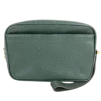 Louis Vuitton unisex, Pre-owned, Vert, Taille: ONE Size Sac pochette Pre-owned